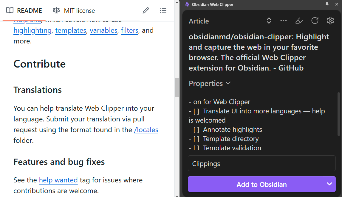 Supercharge Your Knowledge Capture Workflow with the Obsidian Web Clipper