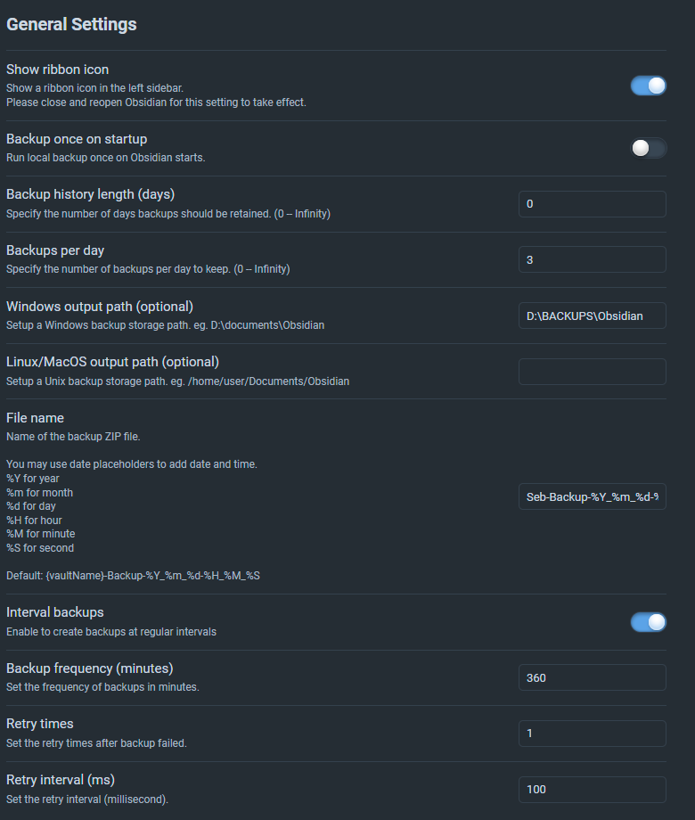 How I synchronize and backup my Obsidian Notes